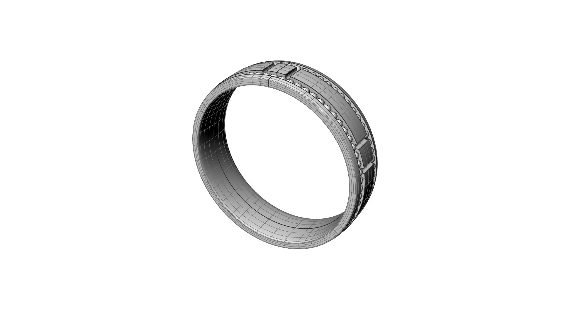 Modern Classic Wedding Bands 4-14US Sizes 3D Model - TurboSquid 2229263