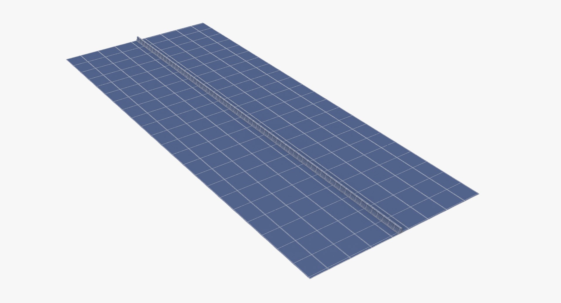 3d 6 Lane Highway Straight