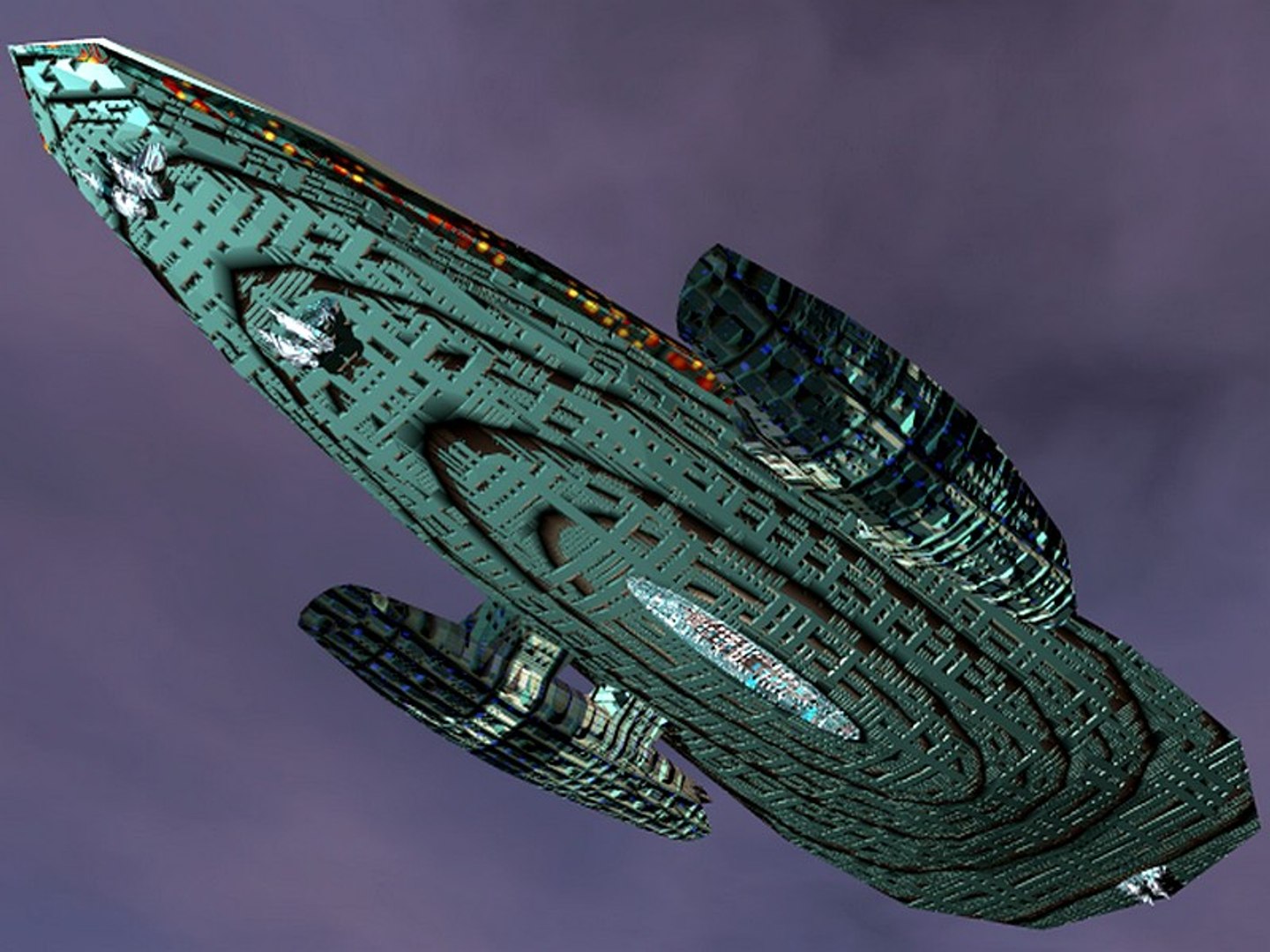 Capital Spaceship Ships 3d 3ds
