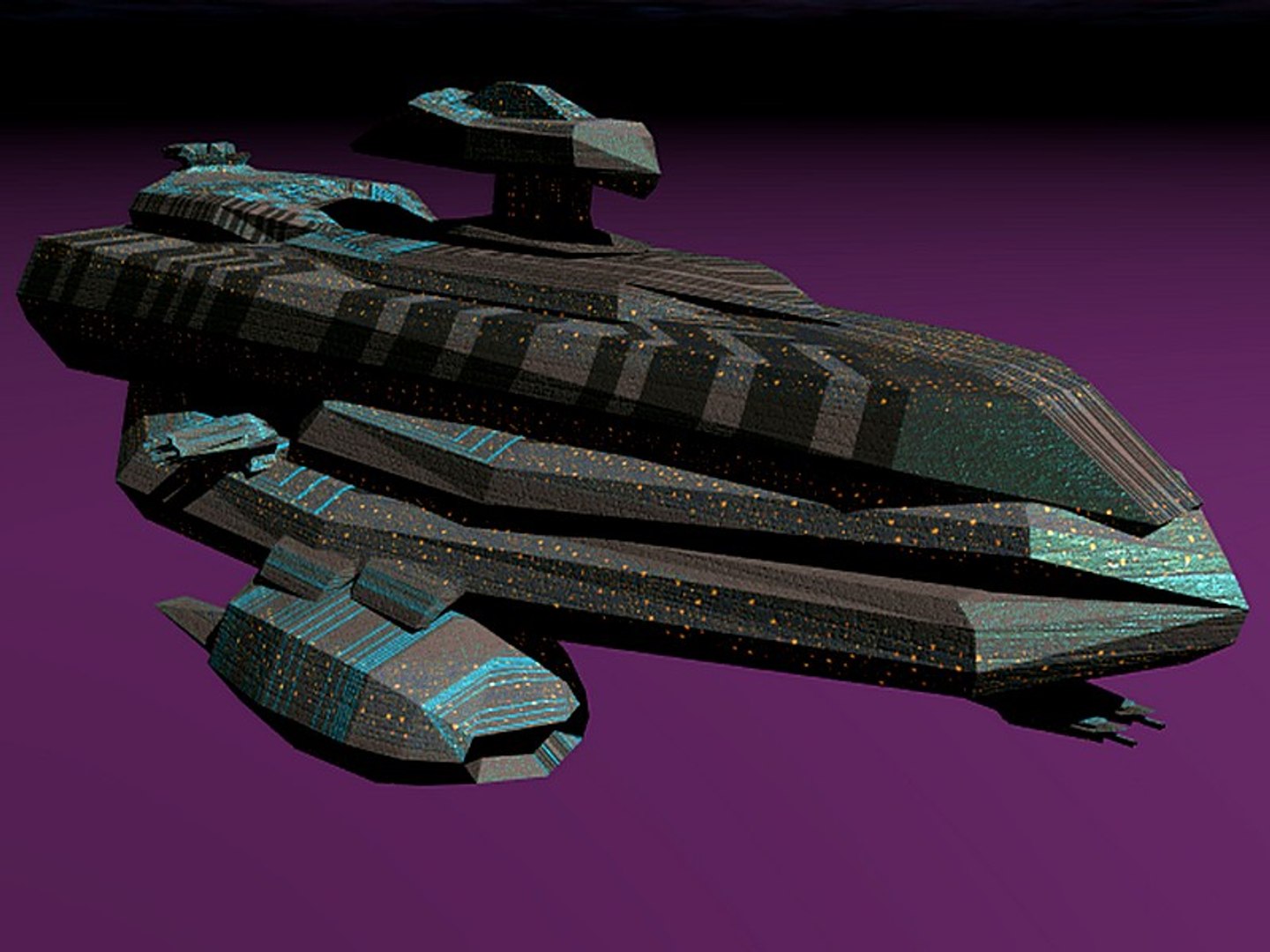 Capital Spaceship Ships 3d 3ds