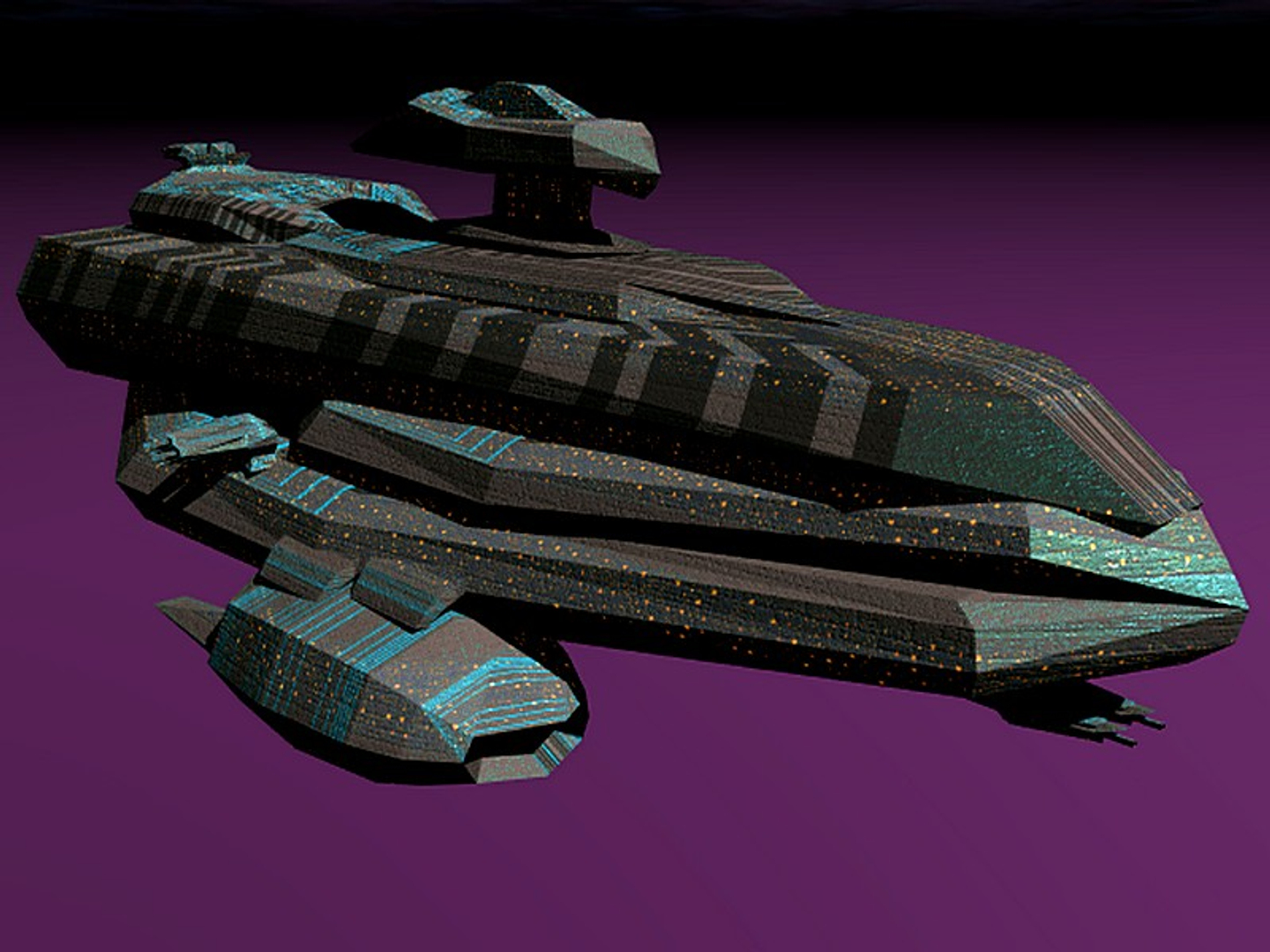 capital spaceship ships 3d 3ds