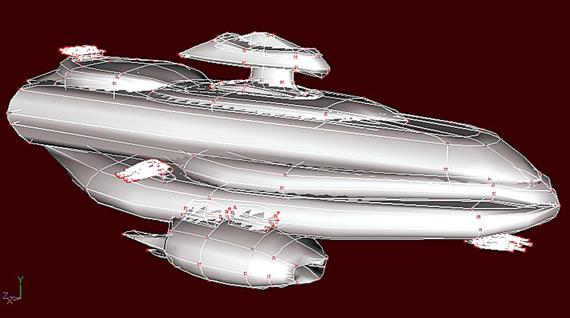 Capital Spaceship Ships 3d 3ds