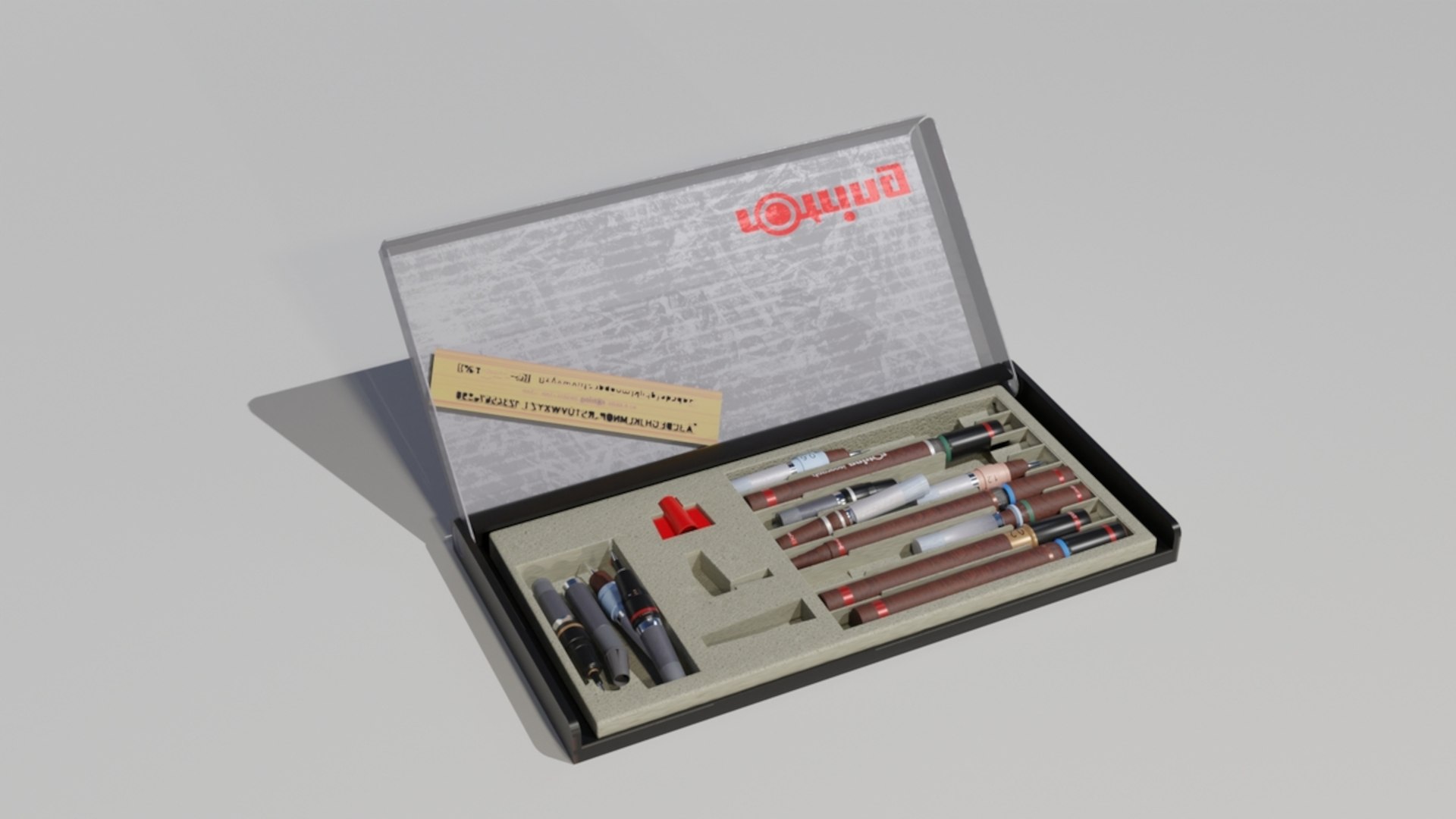 3D Pencil Case Holder - TurboSquid 2317312