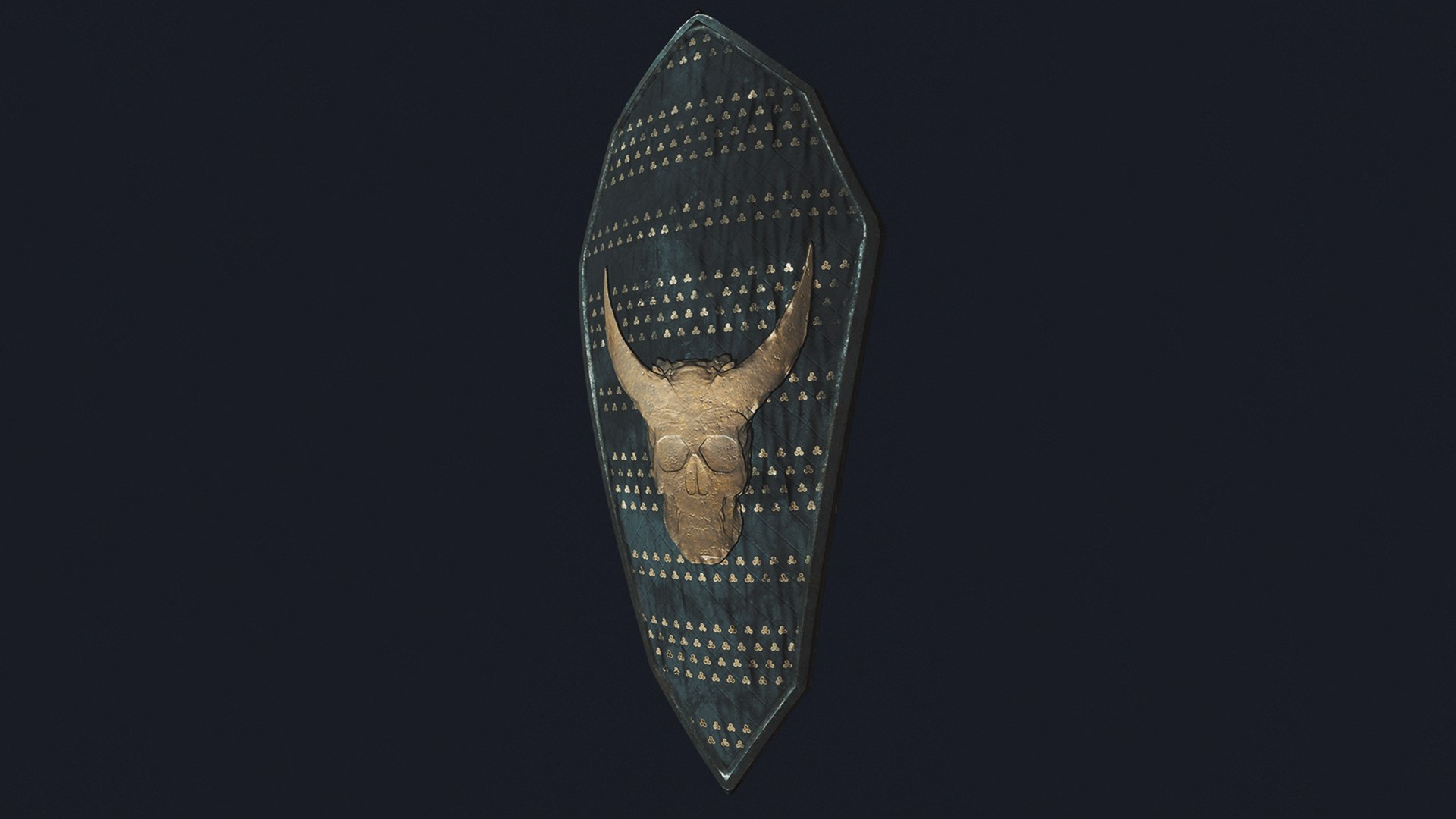 3D Model Skeleton Shield - TurboSquid 1751030