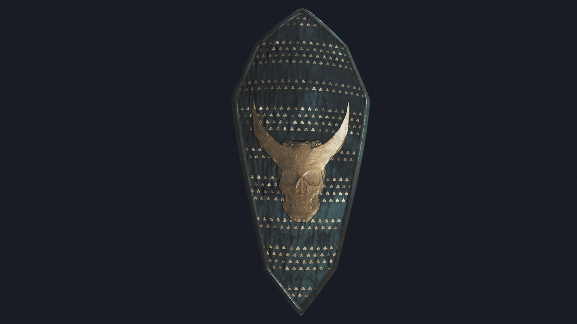 3D Model Skeleton Shield - TurboSquid 1751030