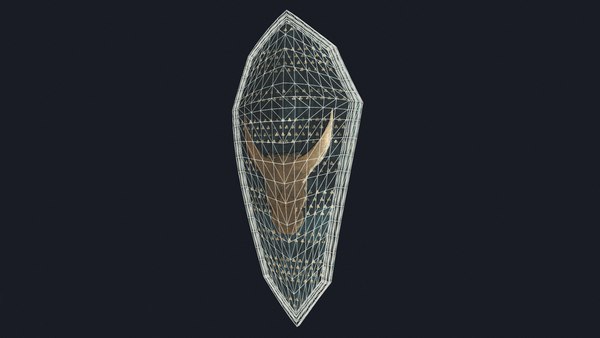 3D model Skeleton Shield - TurboSquid 1751030