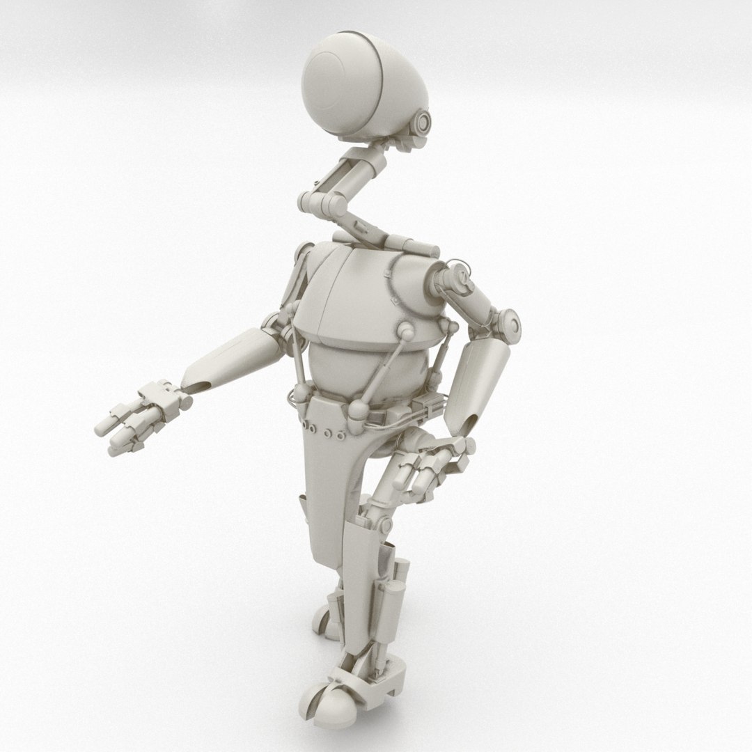 3D Pk-4 Worker Droid Star Wars - TurboSquid 1194963
