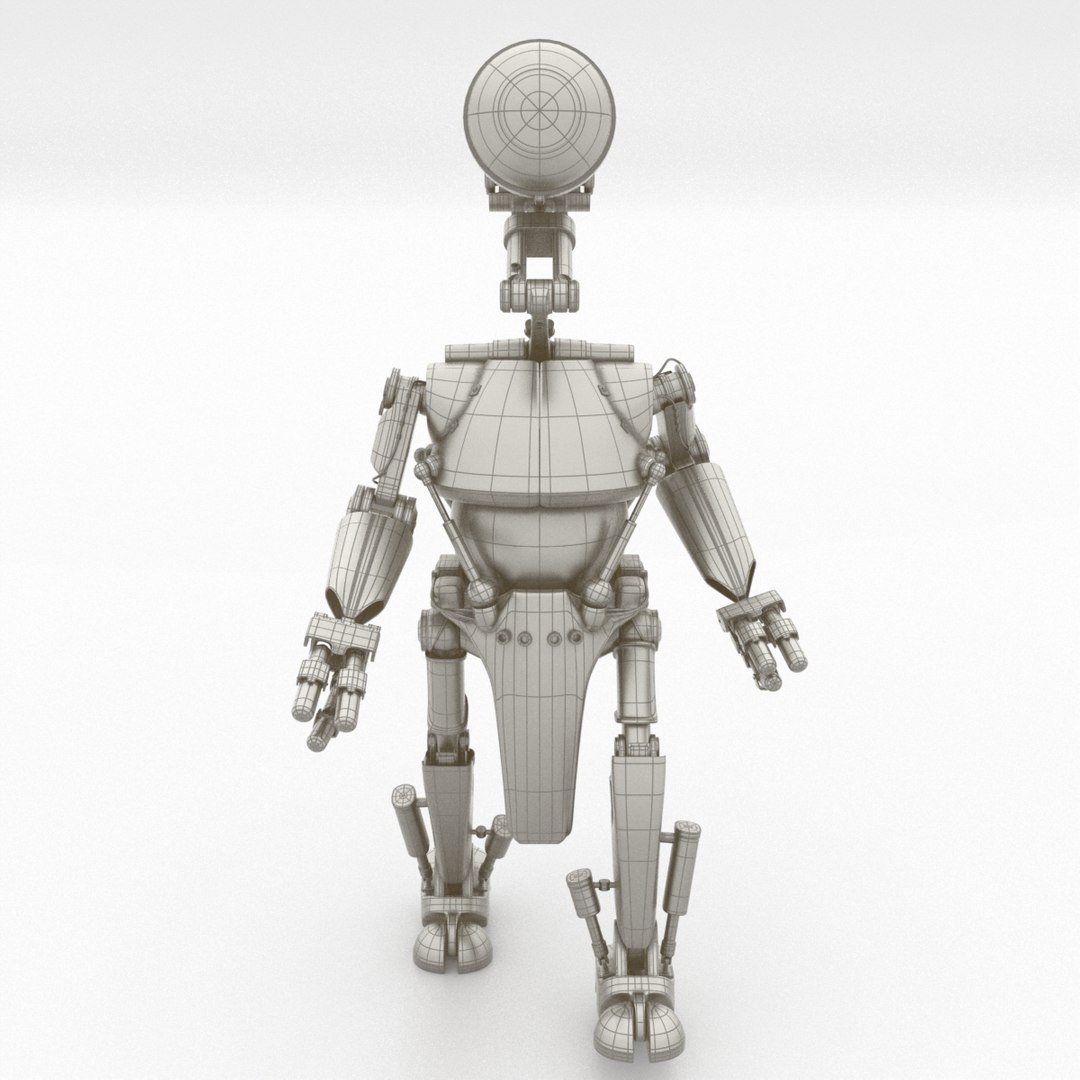 3D Pk-4 Worker Droid Star Wars - TurboSquid 1194963