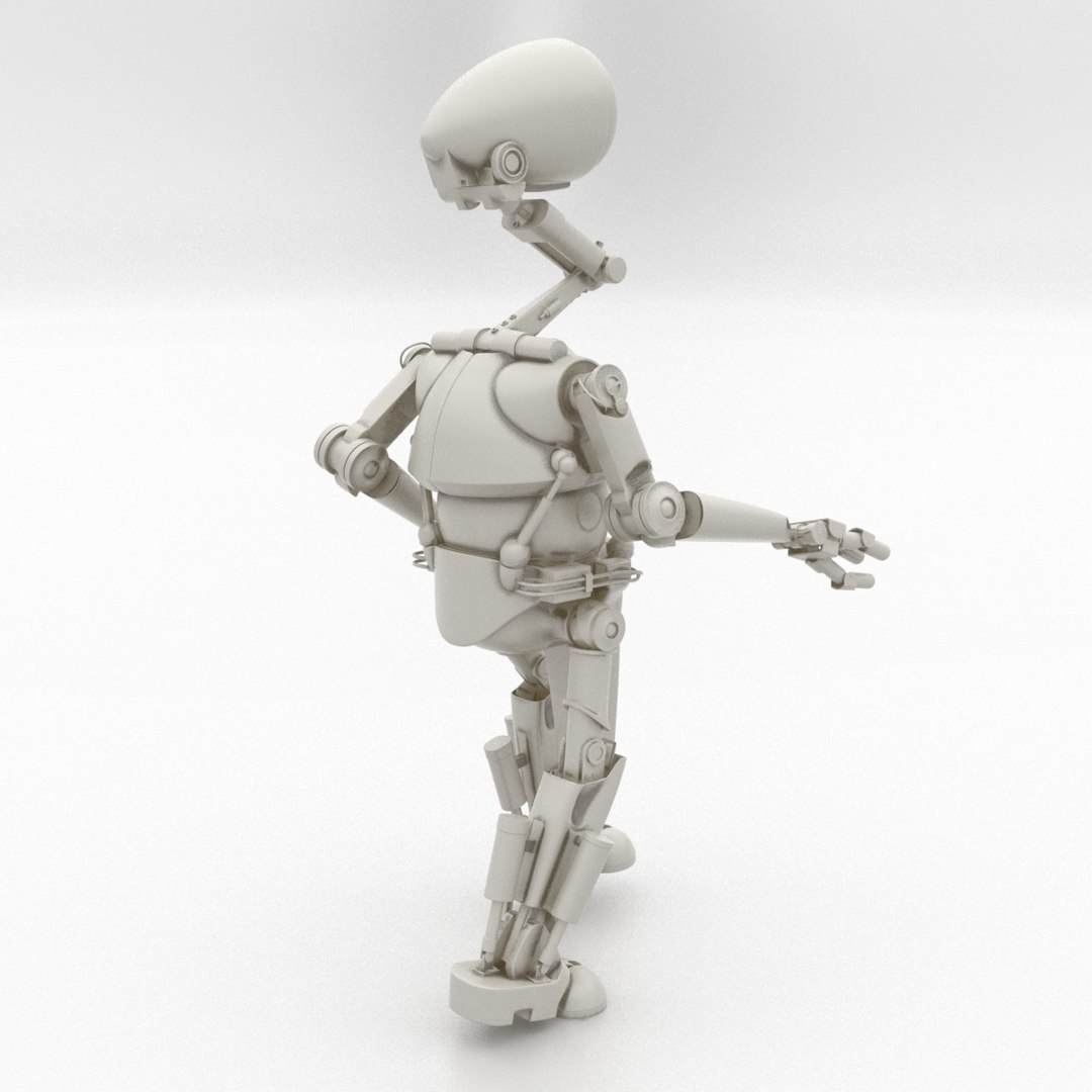 3D Pk-4 Worker Droid Star Wars - TurboSquid 1194963