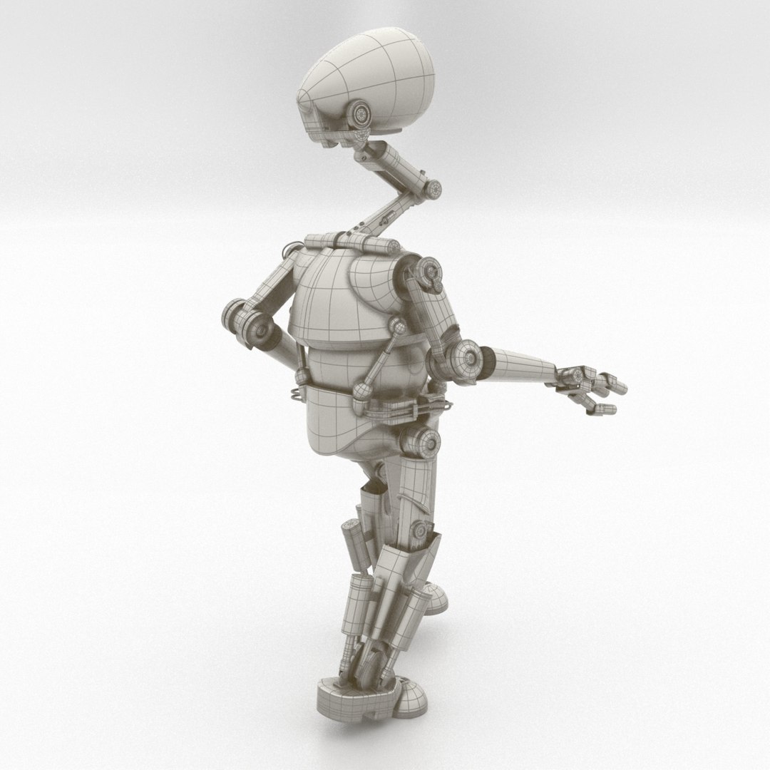 3D Pk-4 Worker Droid Star Wars - TurboSquid 1194963