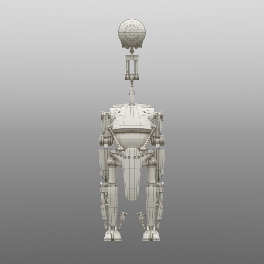 3D Pk-4 Worker Droid Star Wars - TurboSquid 1194963