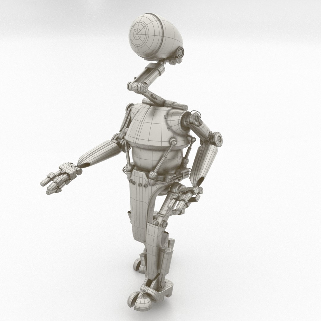 3D Pk-4 Worker Droid Star Wars - TurboSquid 1194963