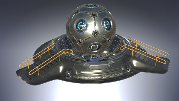 3D sci-fi hyper core pbr - TurboSquid 1635040