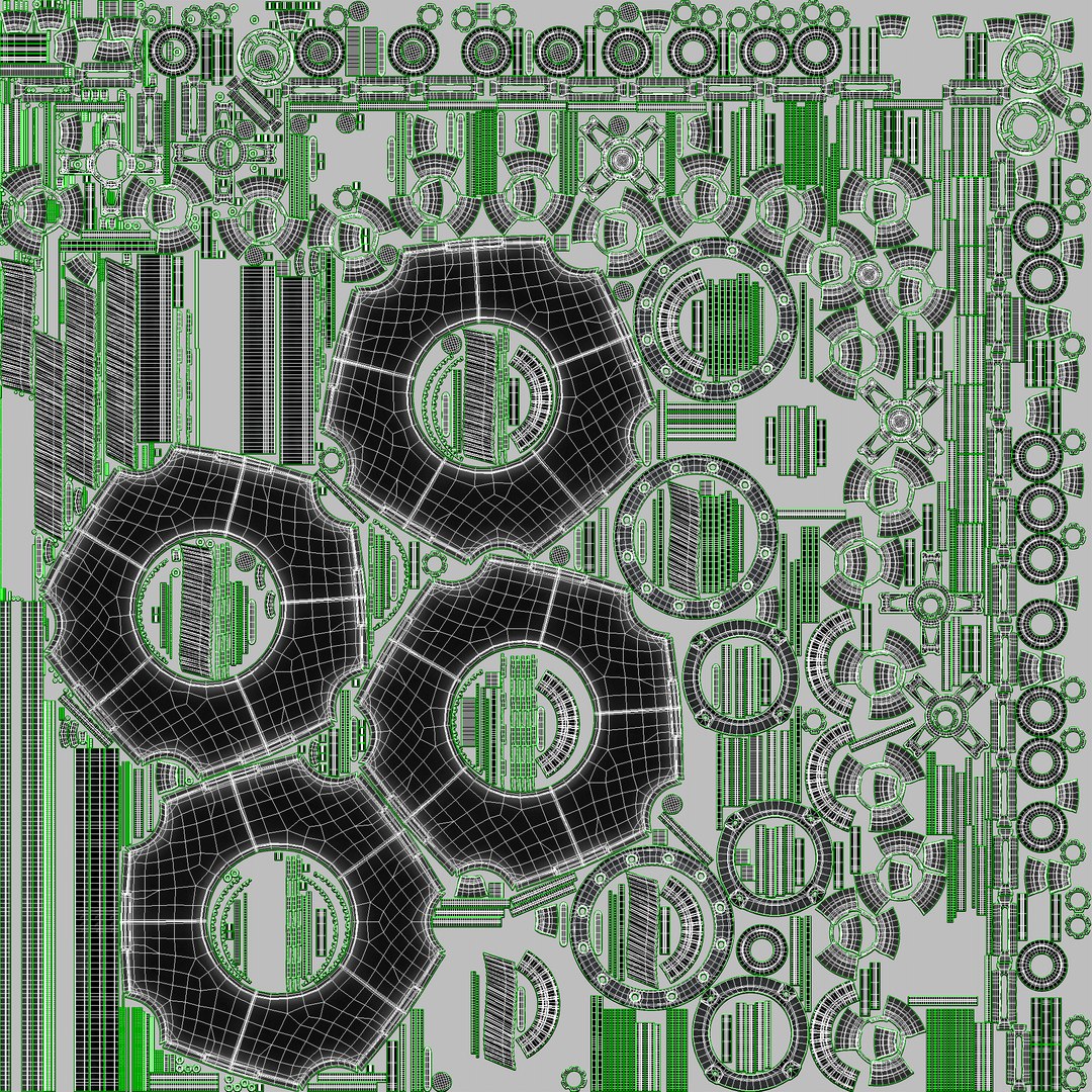 3D sci-fi hyper core pbr - TurboSquid 1635040