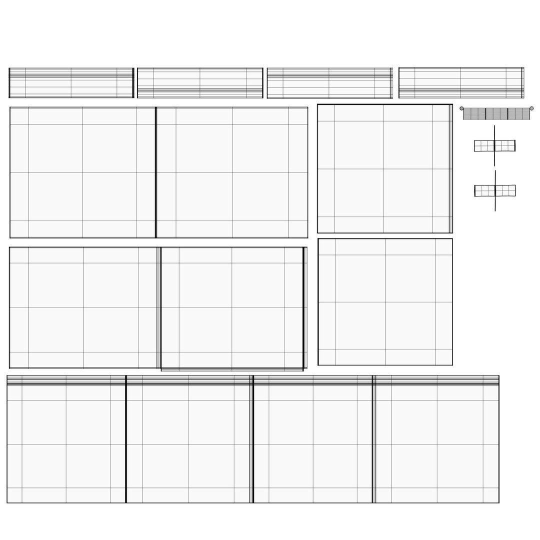 Modular Box Locker 3D - TurboSquid 1378281