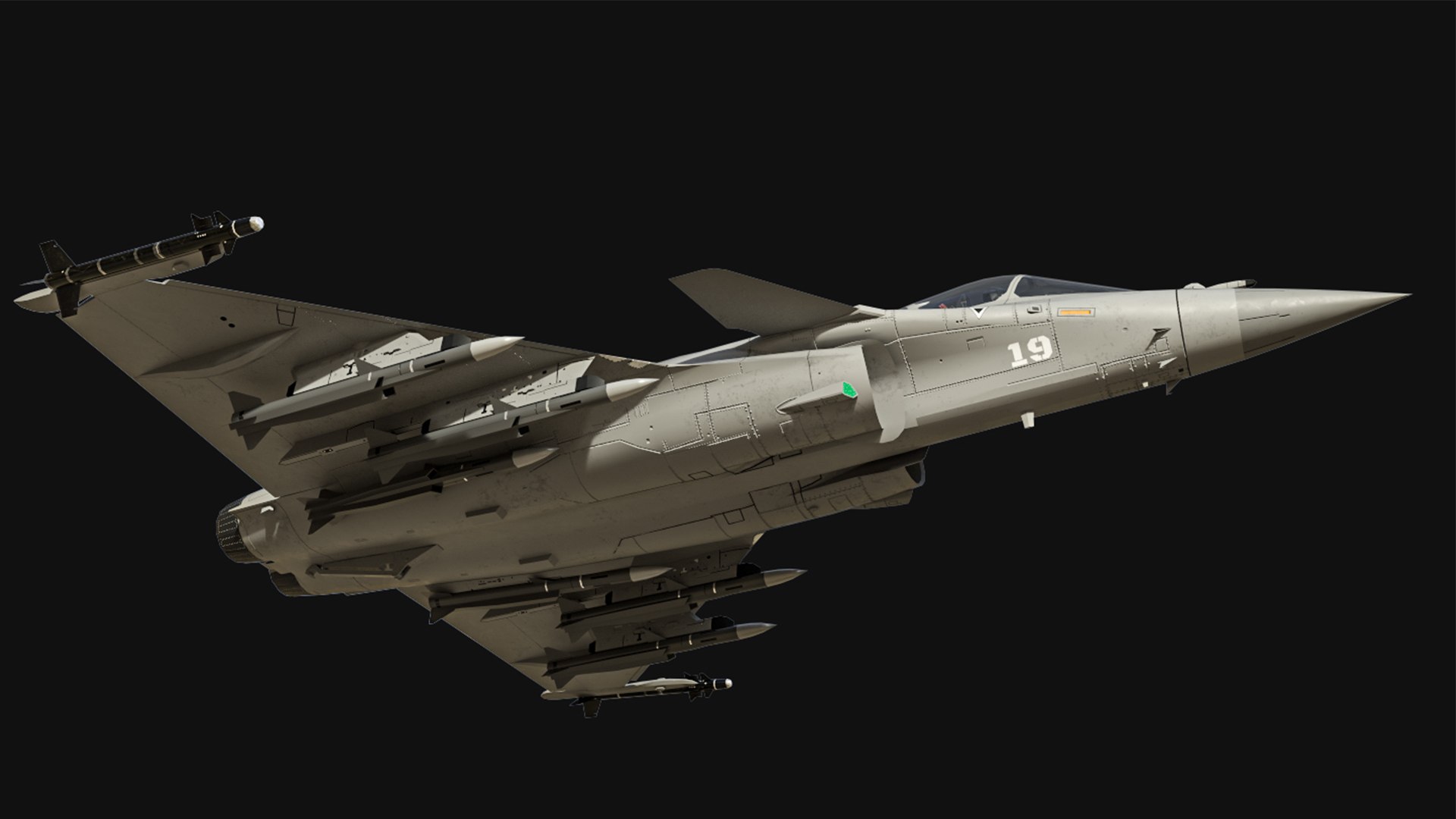 Rafale-M 3D Model - TurboSquid 1750070