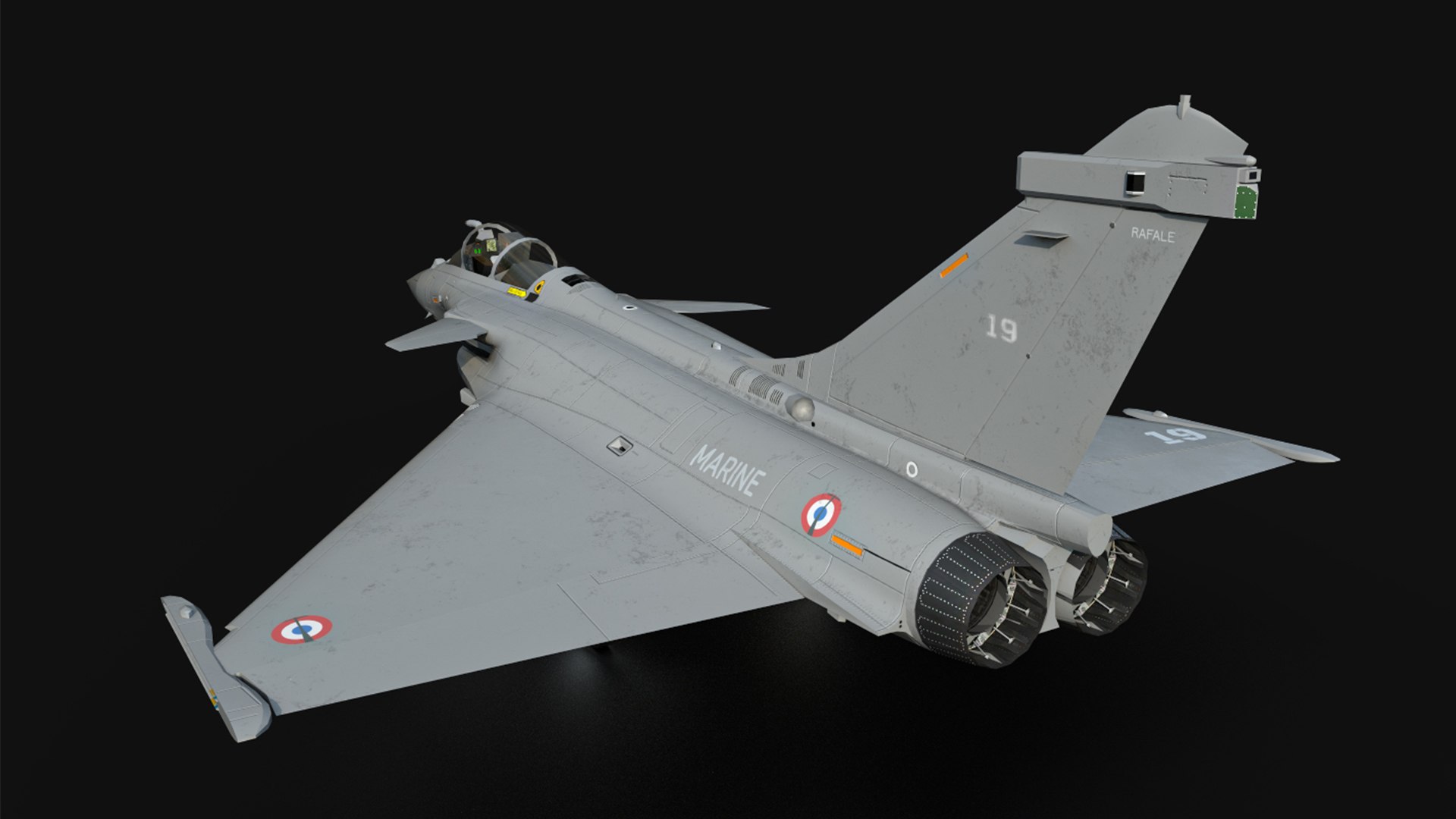 Rafale-M 3D Model - TurboSquid 1750070
