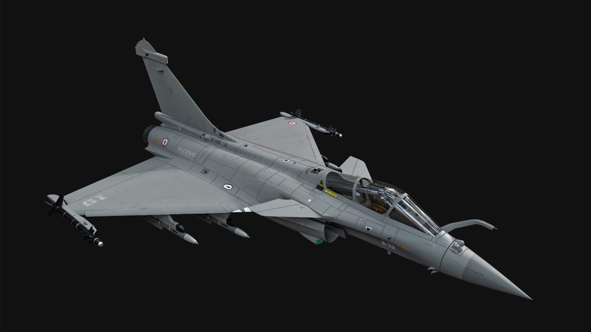 Rafale-M 3D Model - TurboSquid 1750070