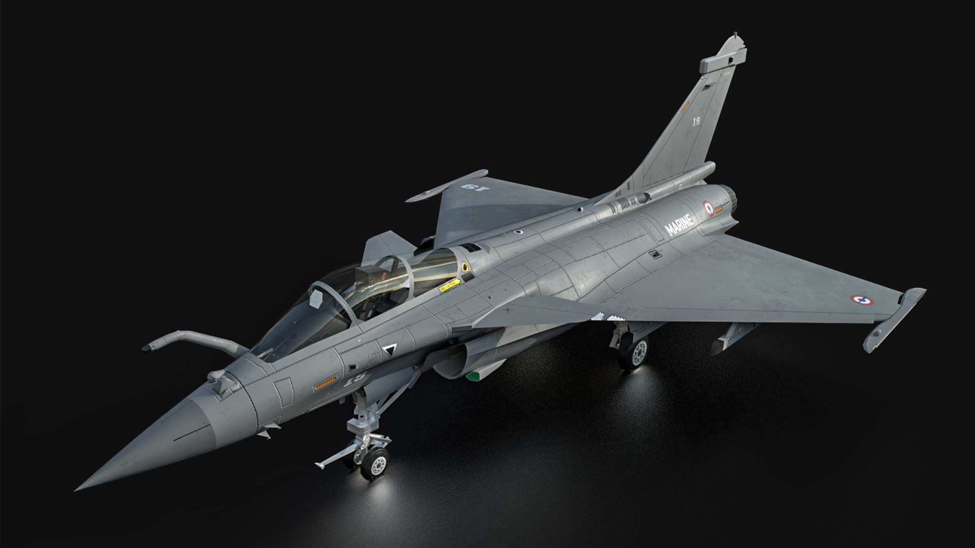 Rafale-M 3D Model - TurboSquid 1750070