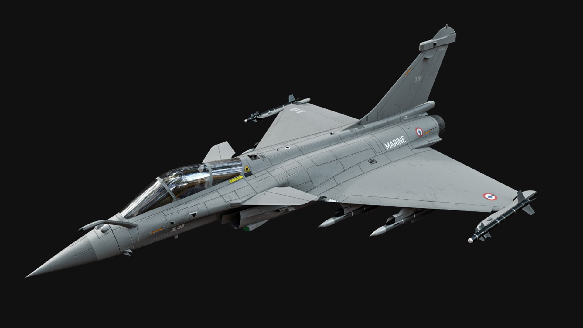 Rafale-M 3D Model - TurboSquid 1750070