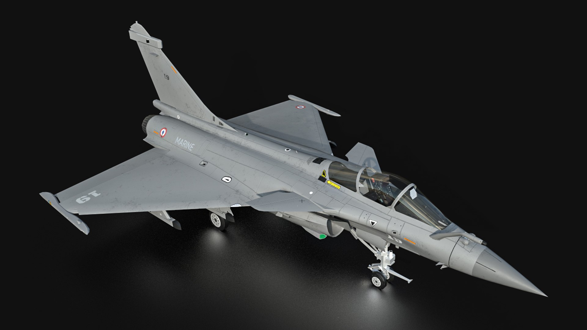 Rafale-M 3D Model - TurboSquid 1750070