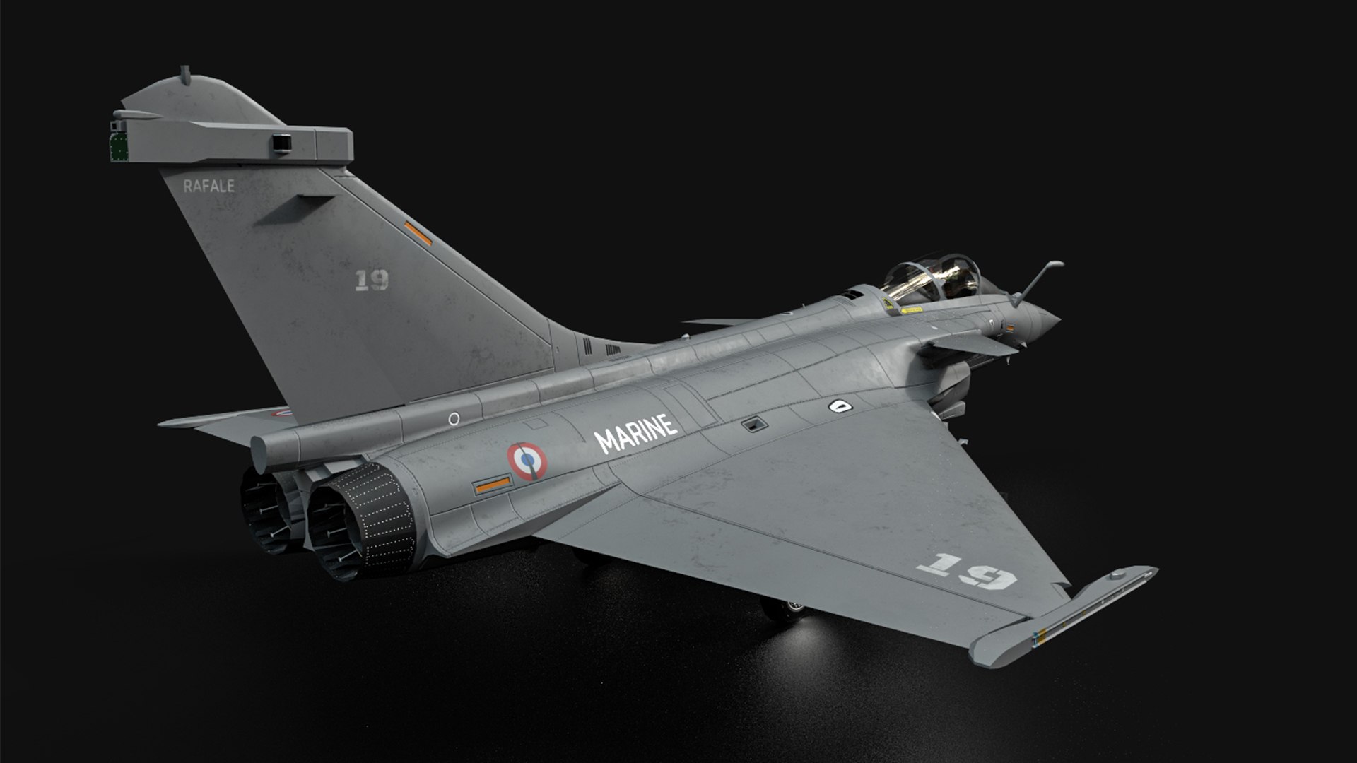 Rafale-M 3D Model - TurboSquid 1750070