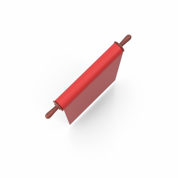 modelo 3d Red Scroll Paper(1) - TurboSquid 2046145