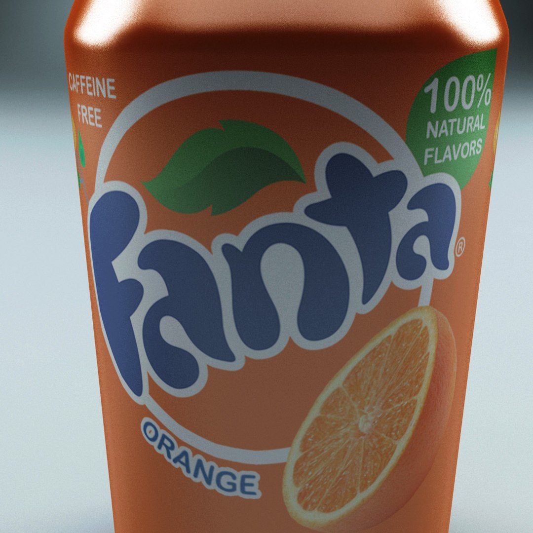 set fanta 3d model
