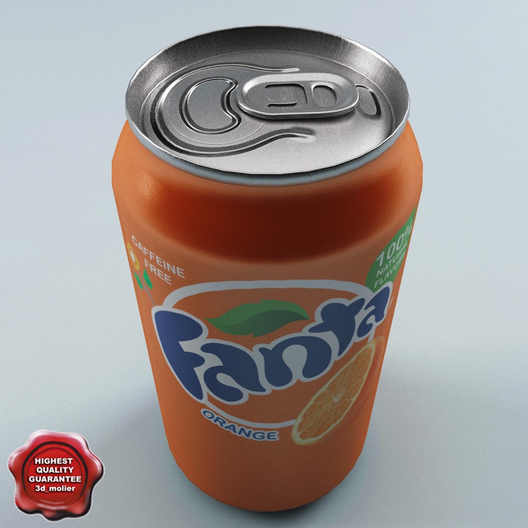 set fanta 3d model