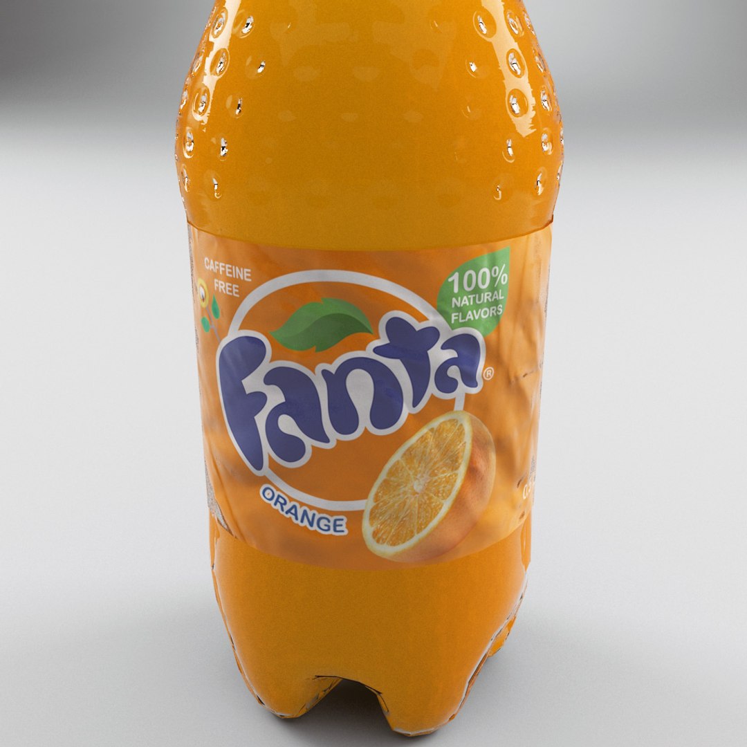 set fanta 3d model