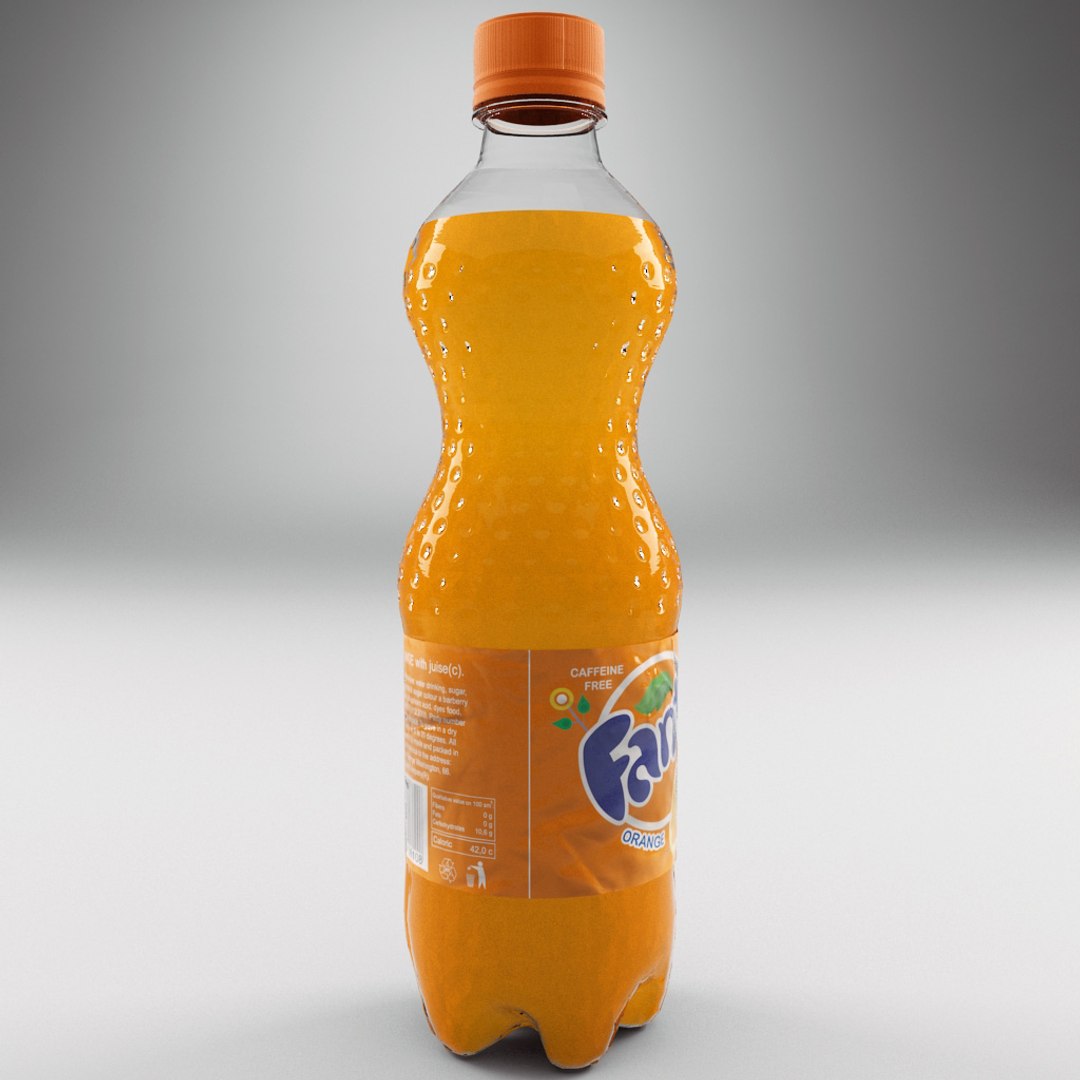 set fanta 3d model