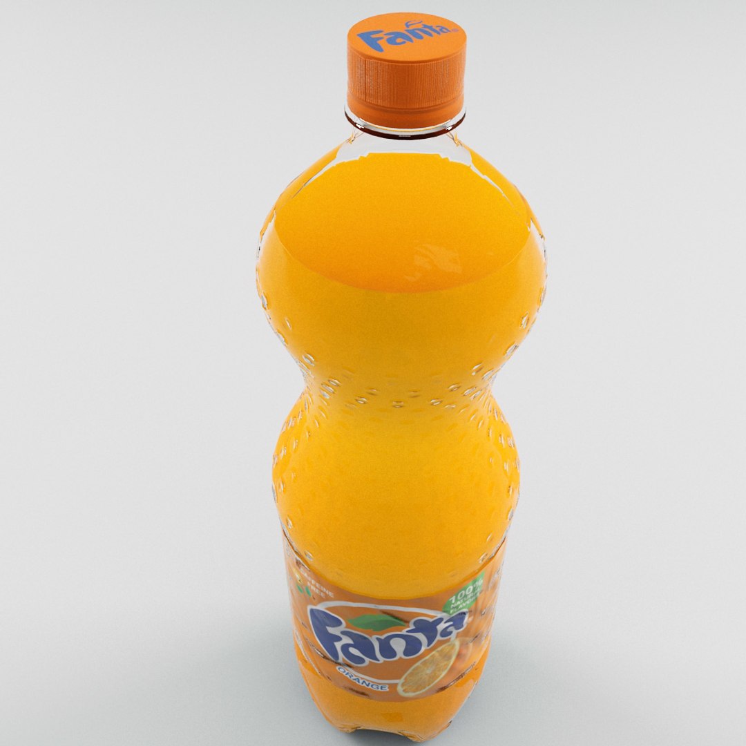 set fanta 3d model