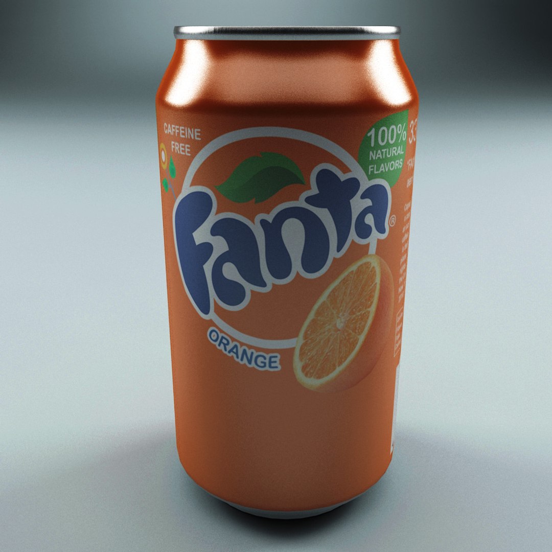 set fanta 3d model