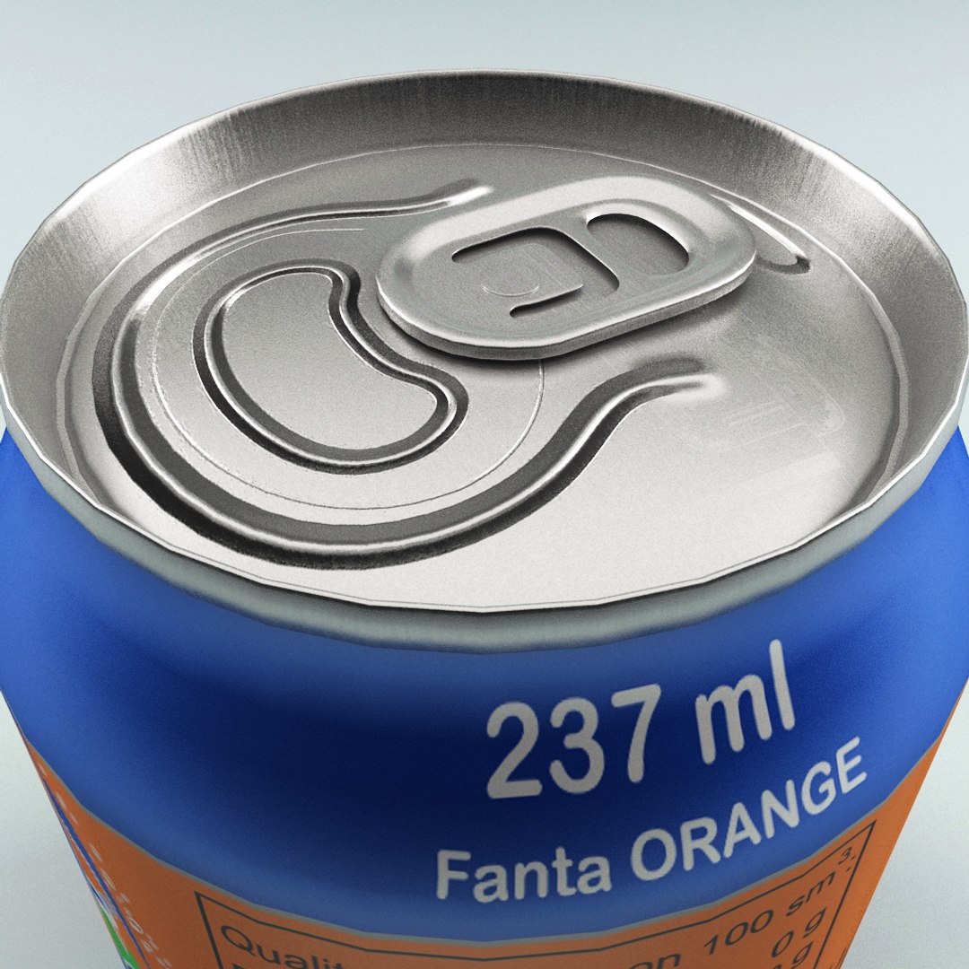 set fanta 3d model