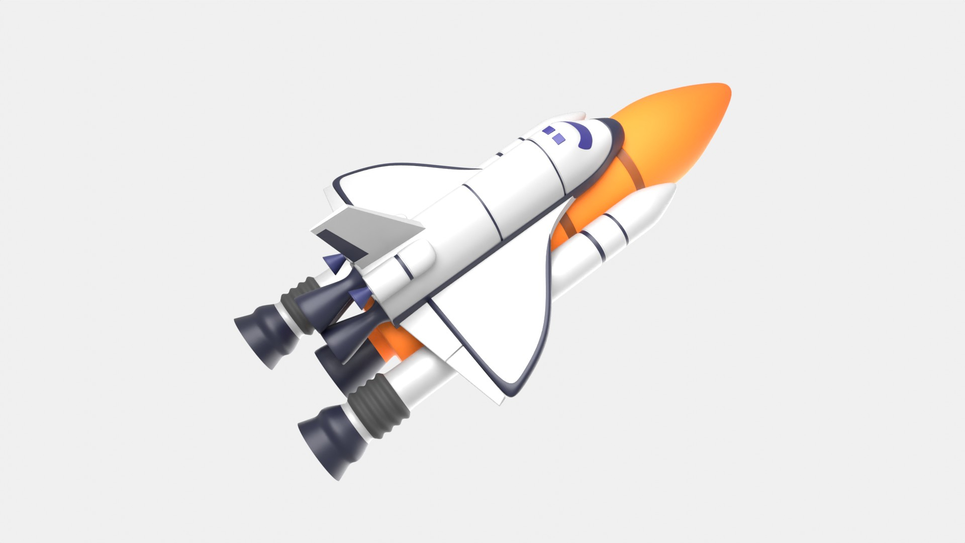 Rocket 3D Illustration 3D - TurboSquid 2244308