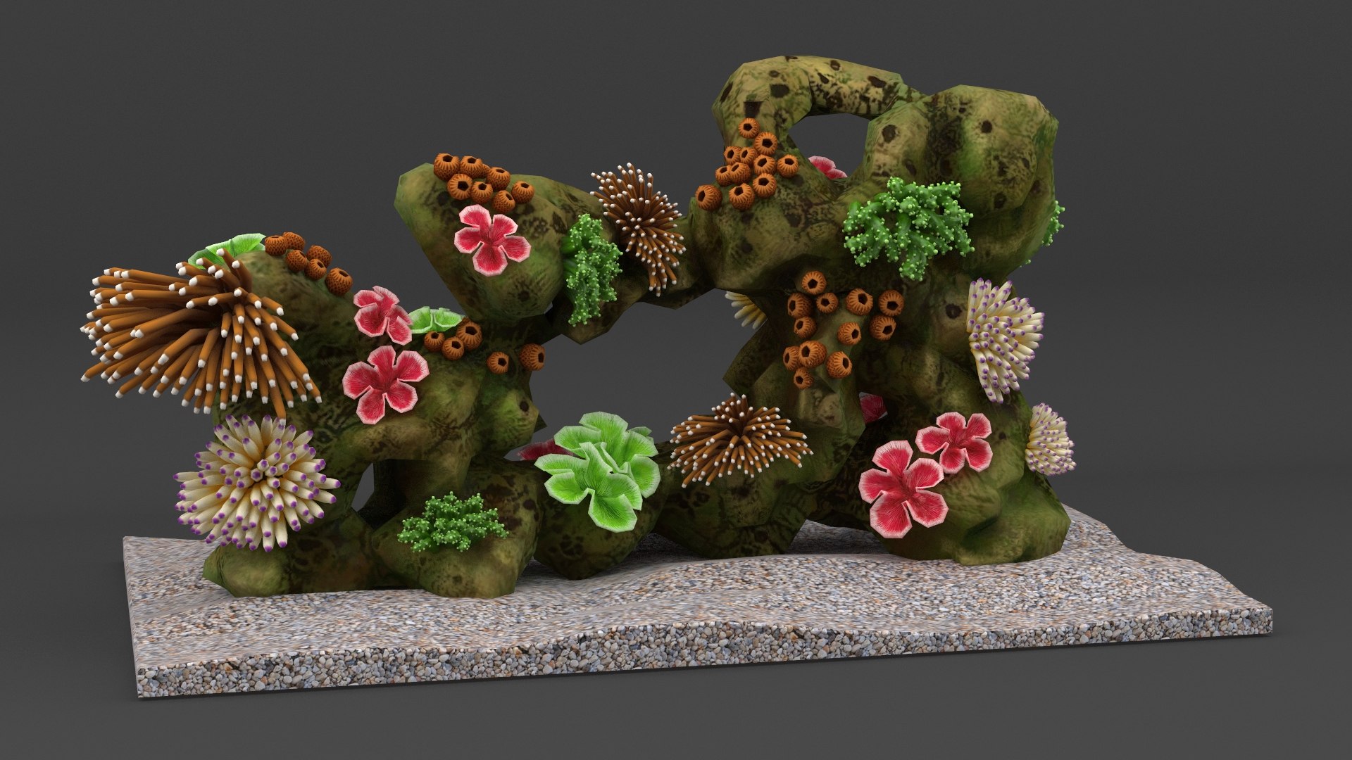 - Coral Reef Rigged 3d Model