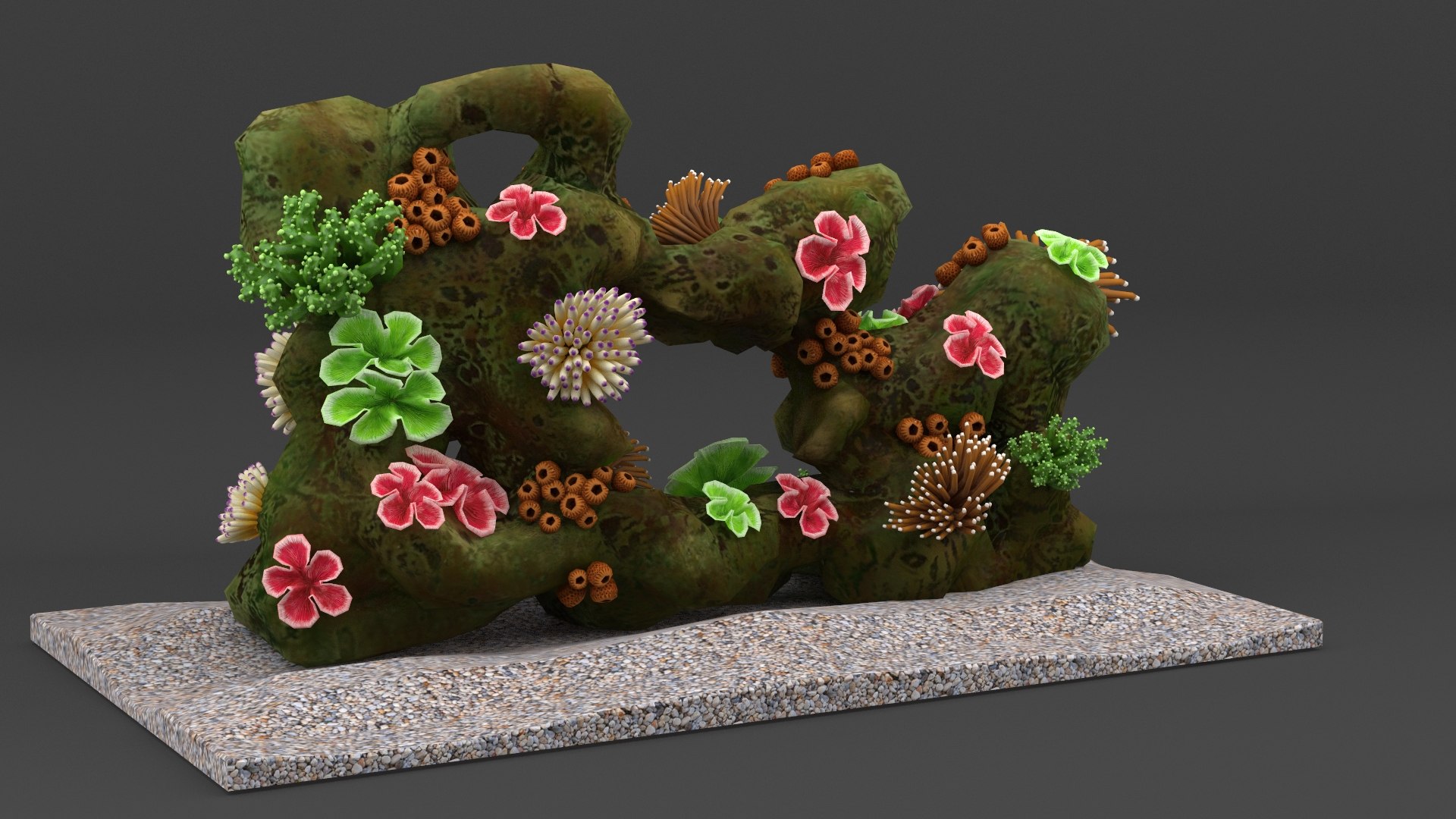 - Coral Reef Rigged 3d Model