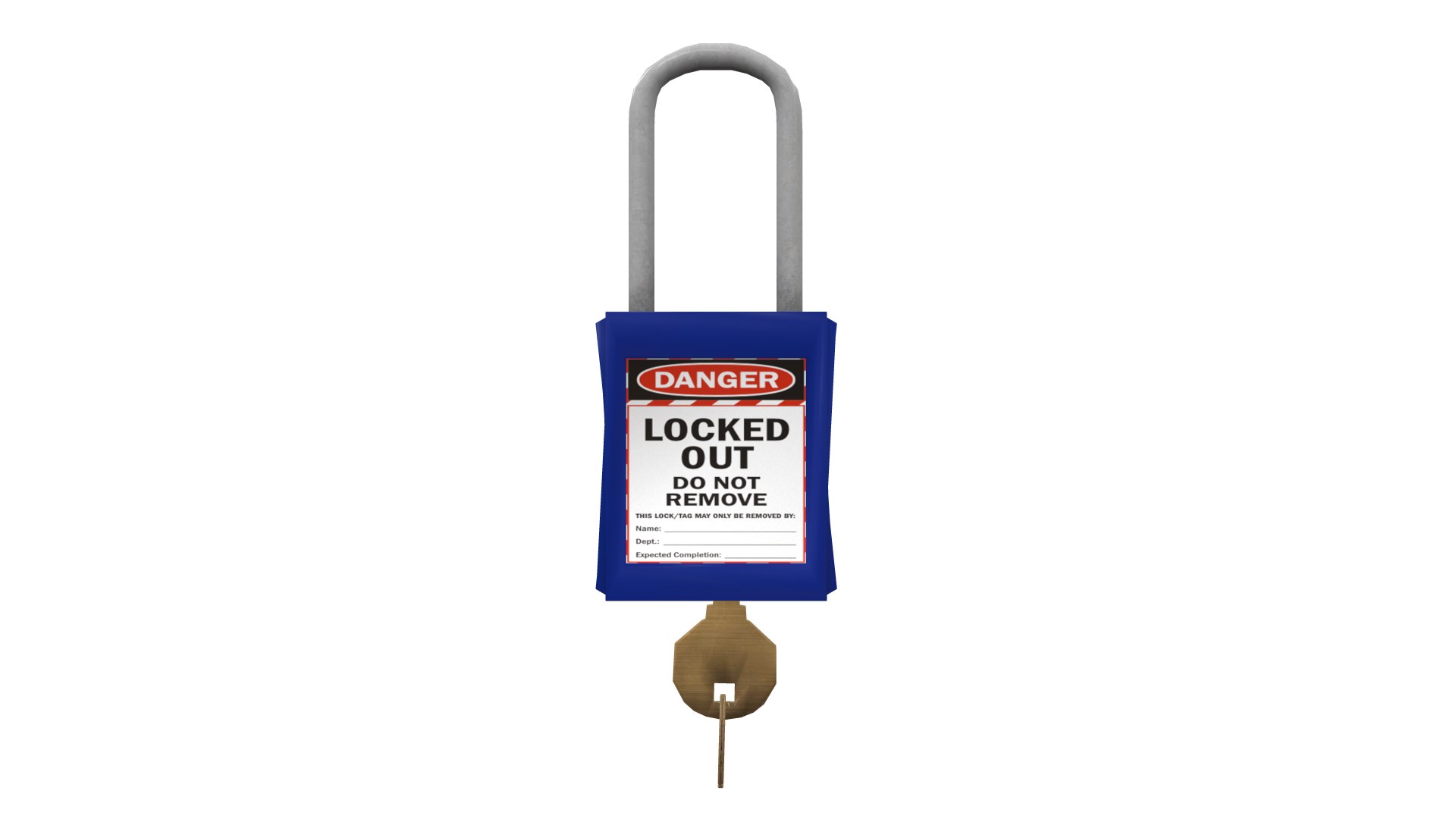 Locked Out Lock 3D Model - TurboSquid 1804613