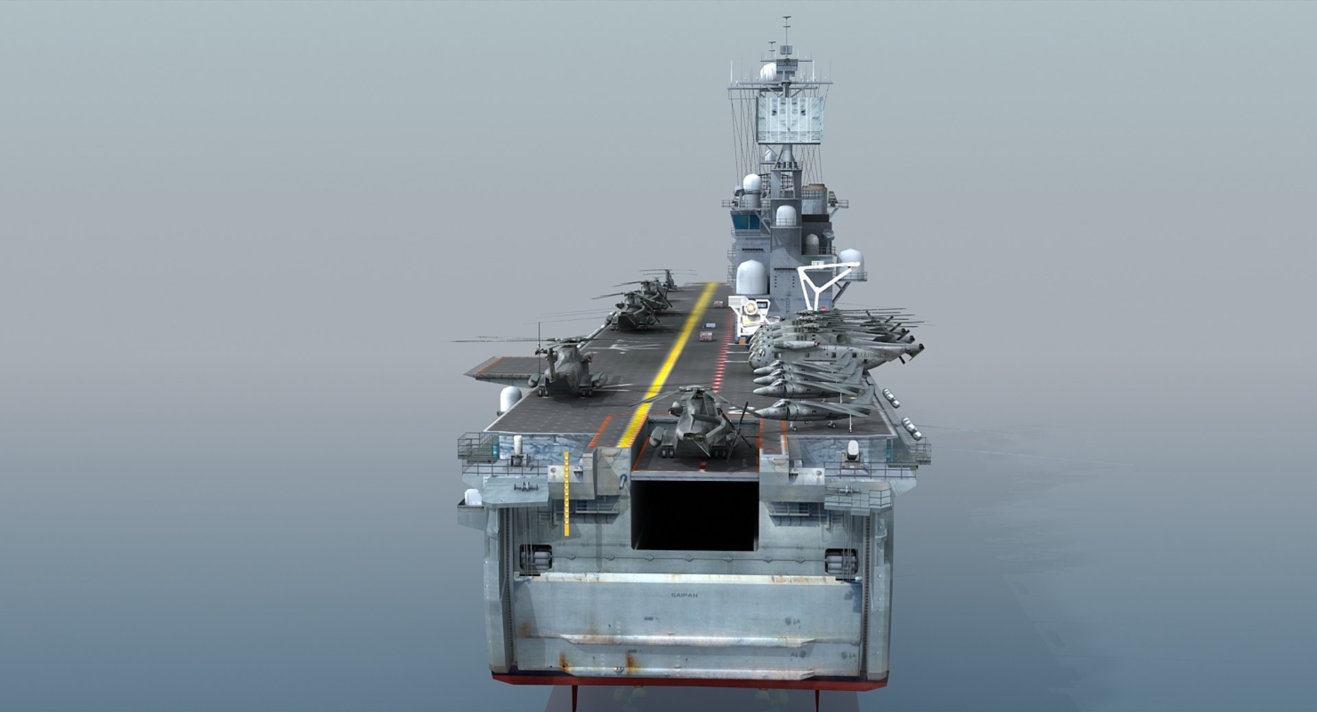 Uss Saipan Lha 2 3d 3ds