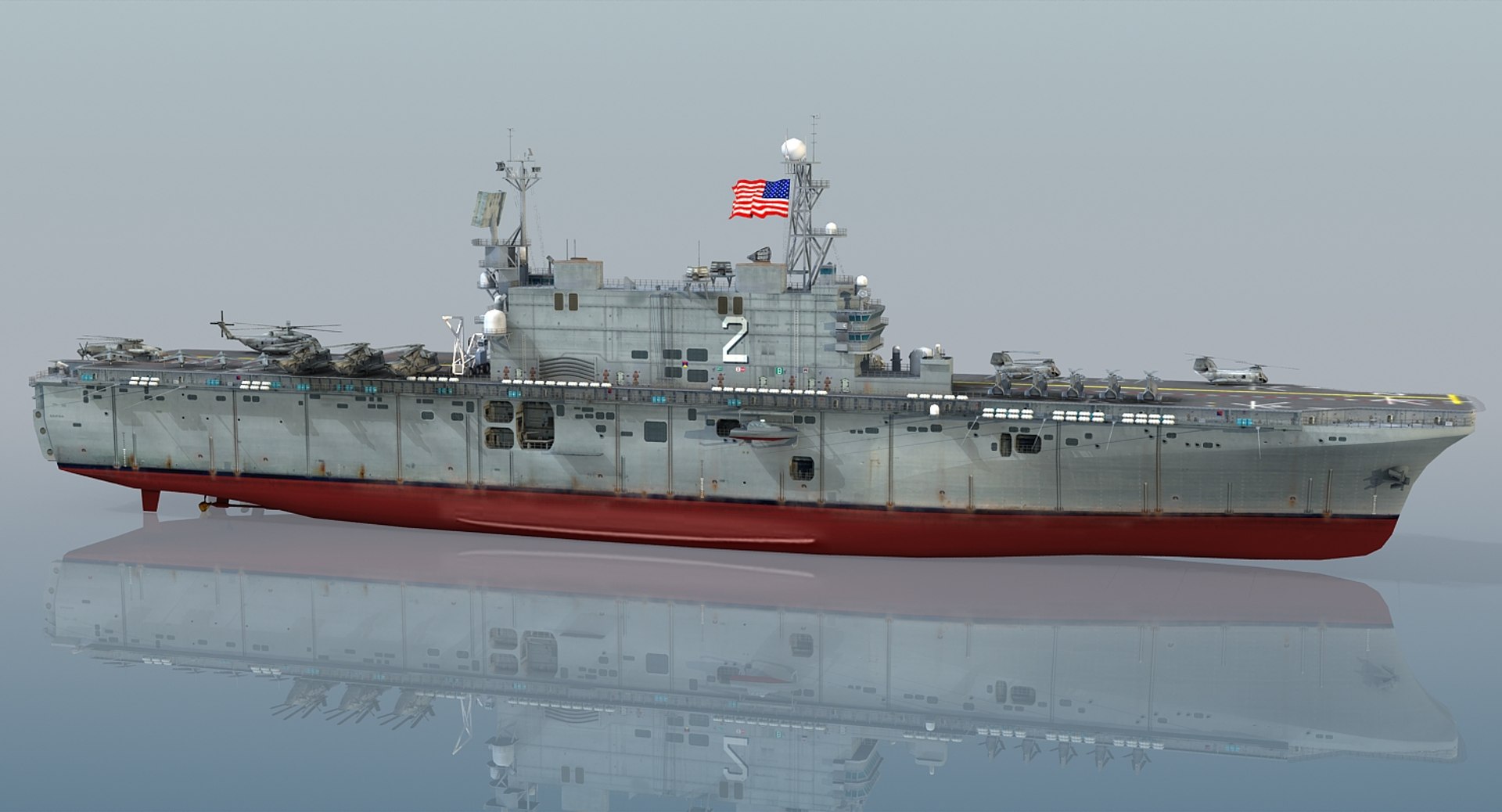 Uss Saipan Lha 2 3d 3ds