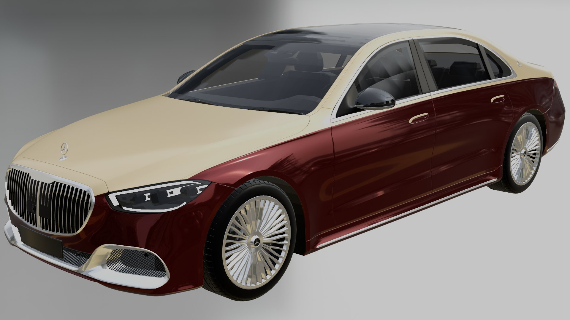 3D Mercedes-Benz Maybach Classe S - TurboSquid 2297047