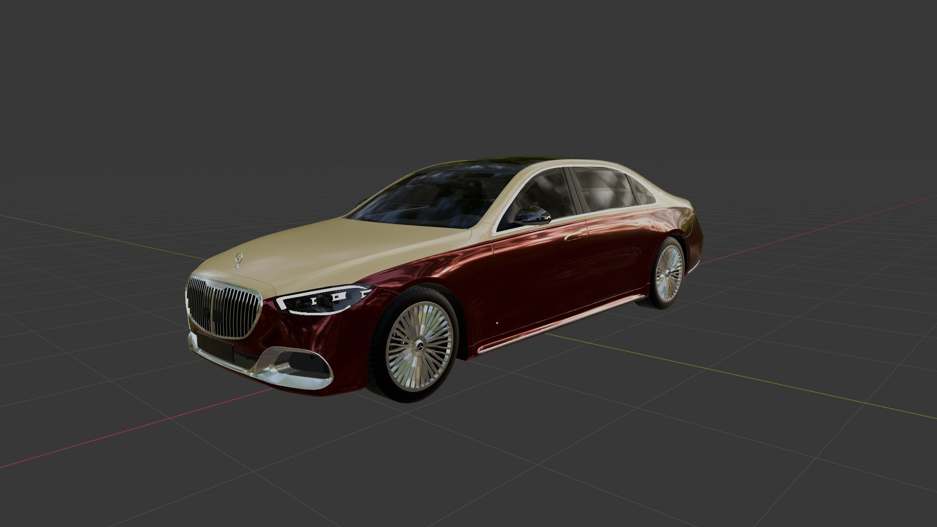 3D Mercedes-Benz Maybach Classe S - TurboSquid 2297047