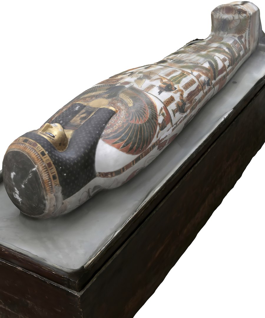 Egypt Sarcophagus 3D Model - TurboSquid 2027887