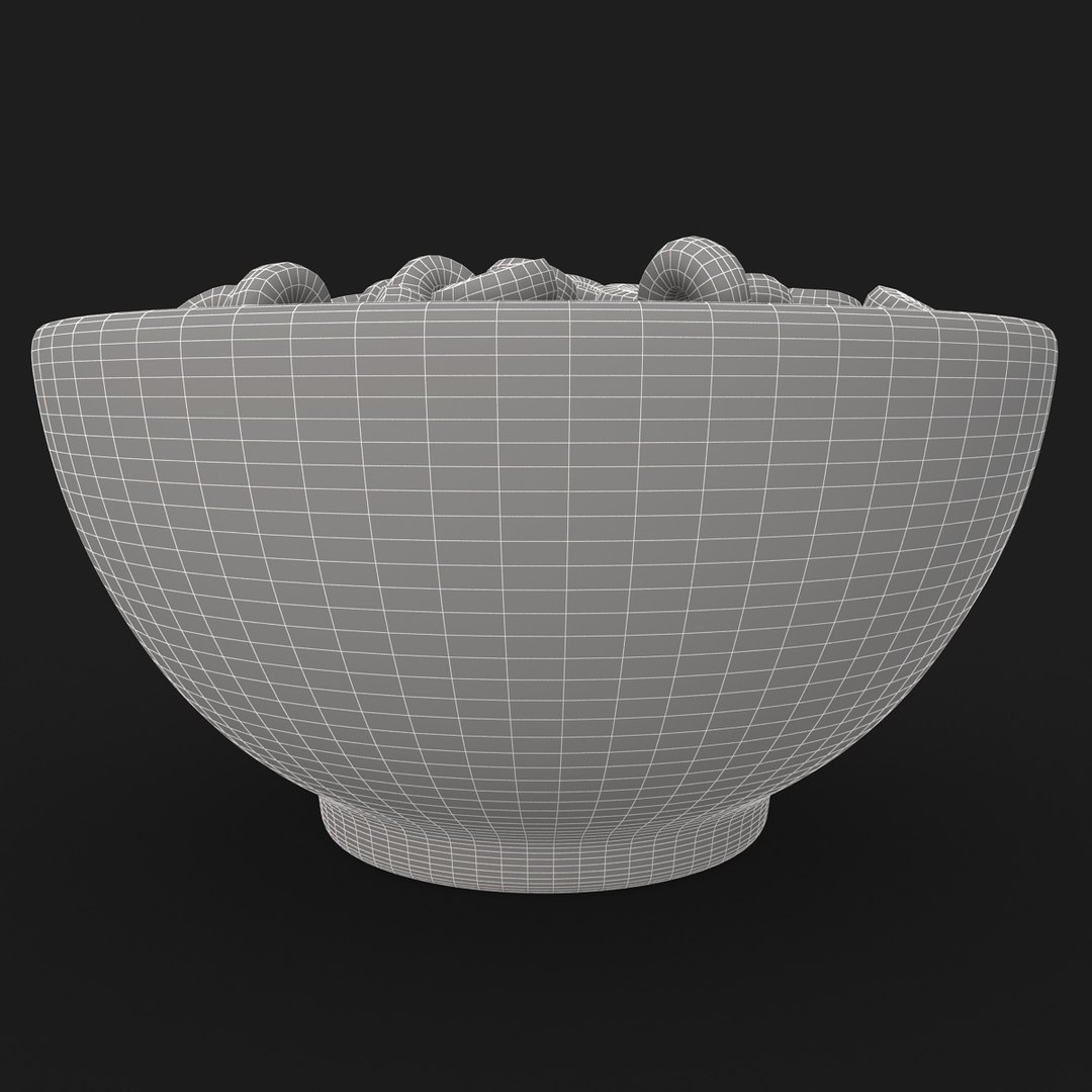Realistic Cheerios Fruit 3d Model
