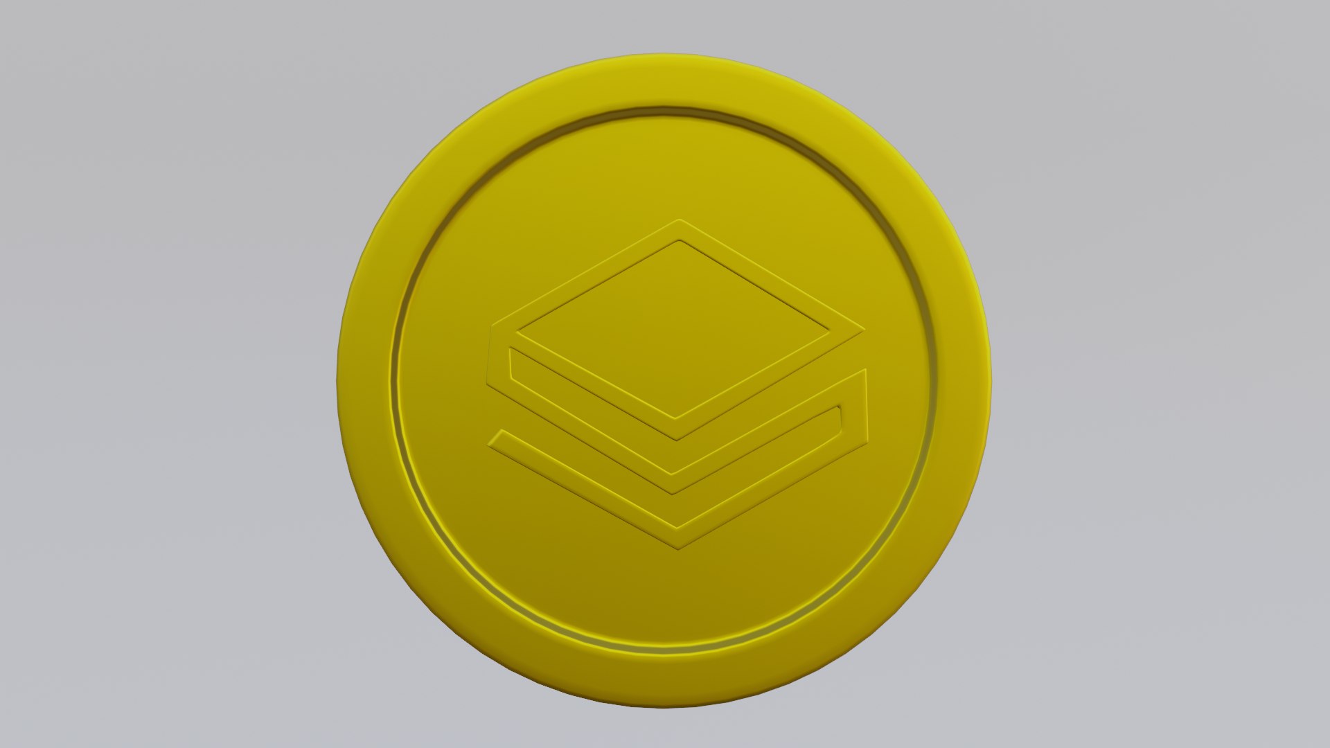 3D Stratis Coin Model - TurboSquid 1915502