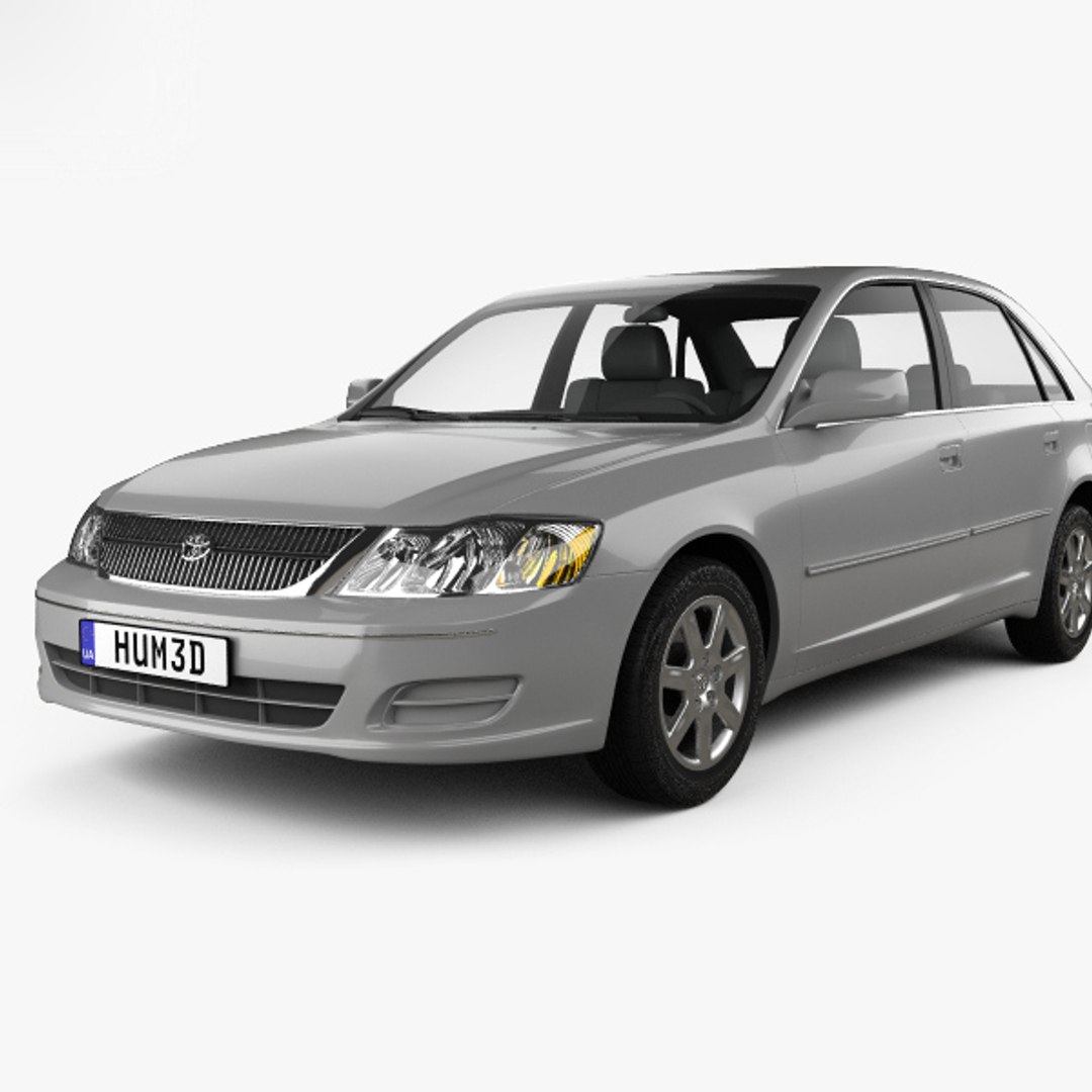 3D model toyota avalon xl - TurboSquid 1400538