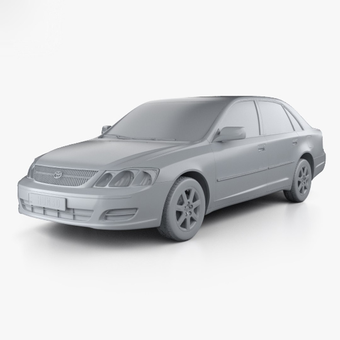 3D model toyota avalon xl - TurboSquid 1400538