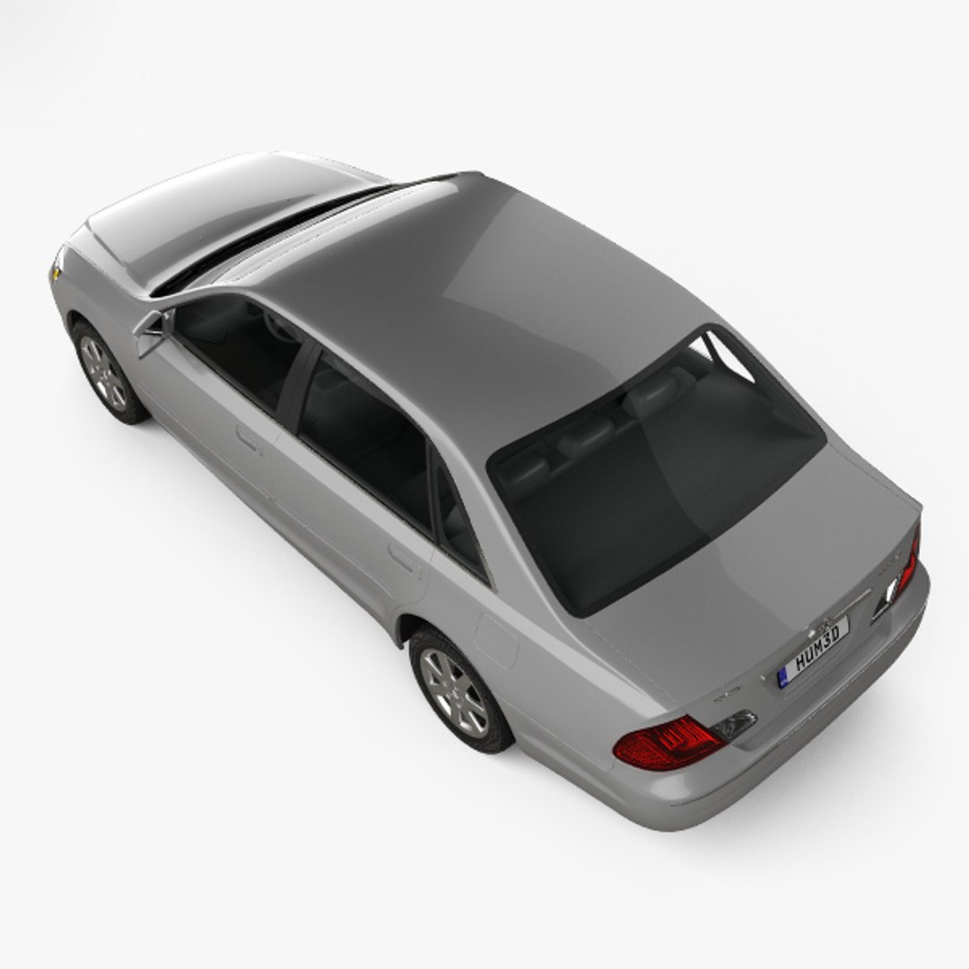 3D model toyota avalon xl - TurboSquid 1400538