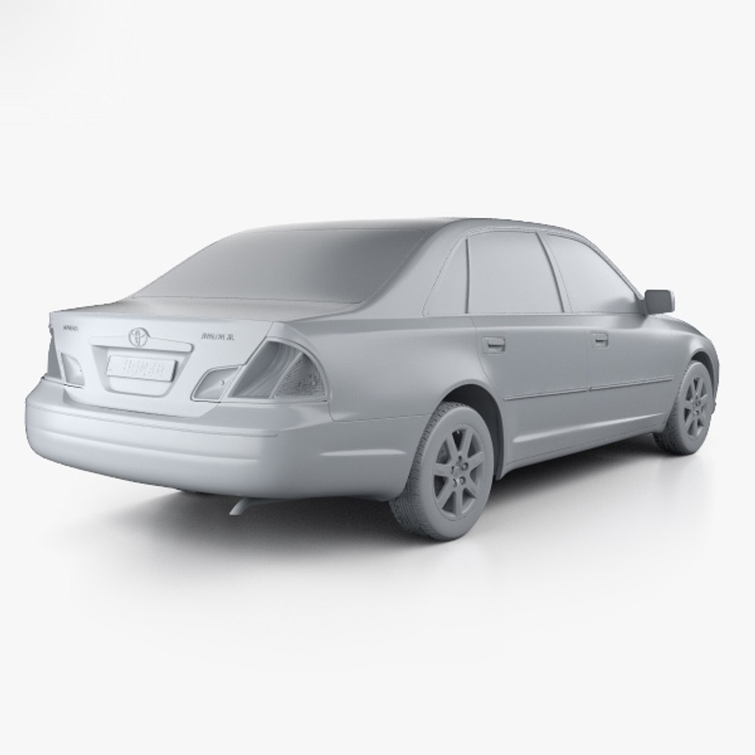 3D model toyota avalon xl - TurboSquid 1400538