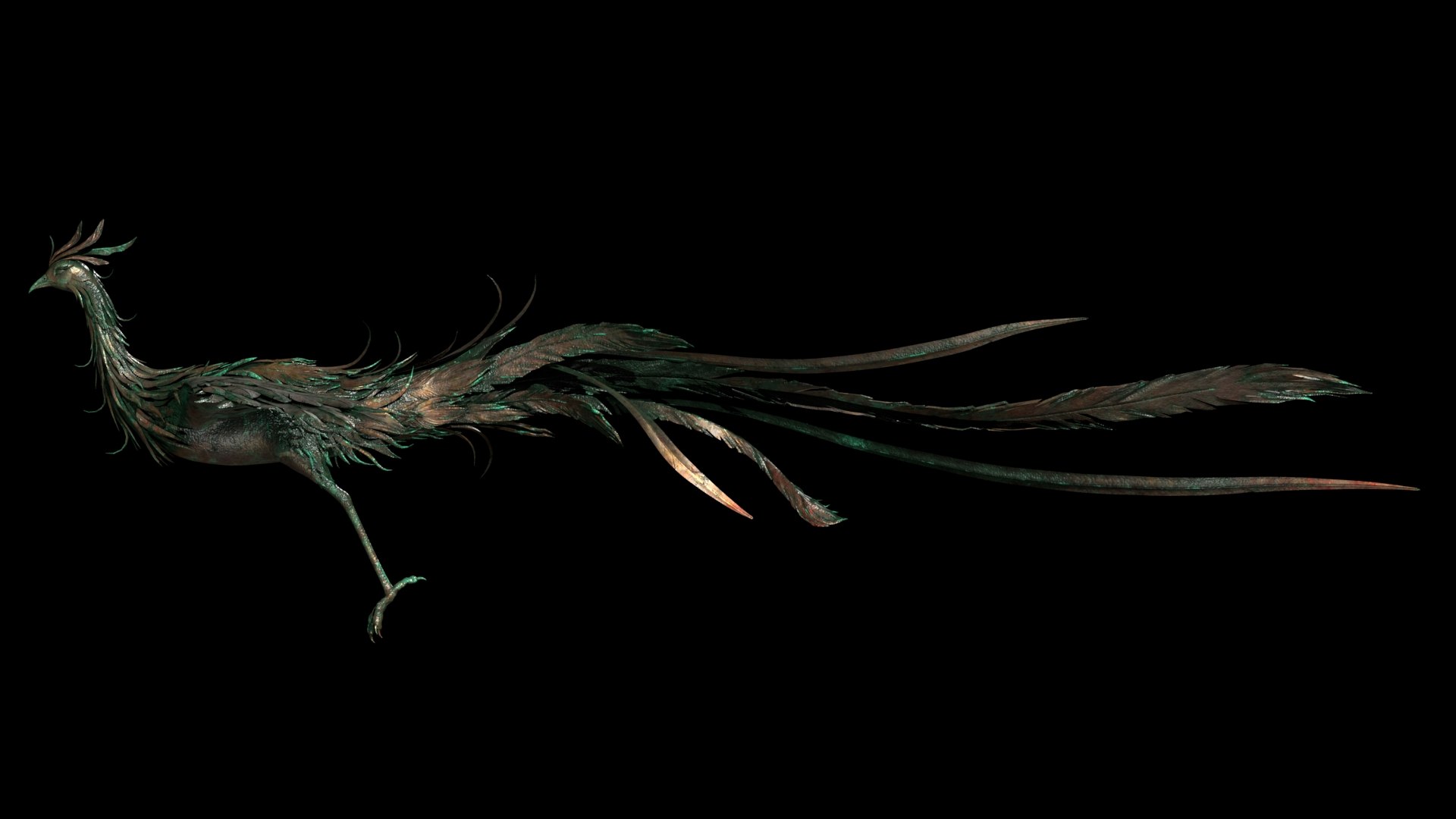 3D Phoenix Bronze Phoenix Model - TurboSquid 2398853